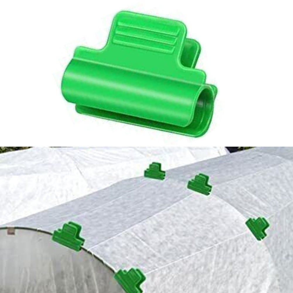 Taituoti 40/50Pcs Greenhouse Clamps Plastic Cover Netting Tunnel Film ...