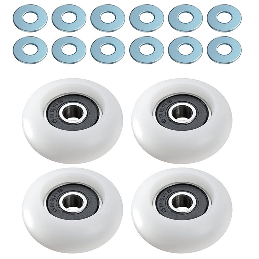 Taituoti 4Pcs Gym Wheels Rollers Exercise Roller Wheels For Gym 2000 ...