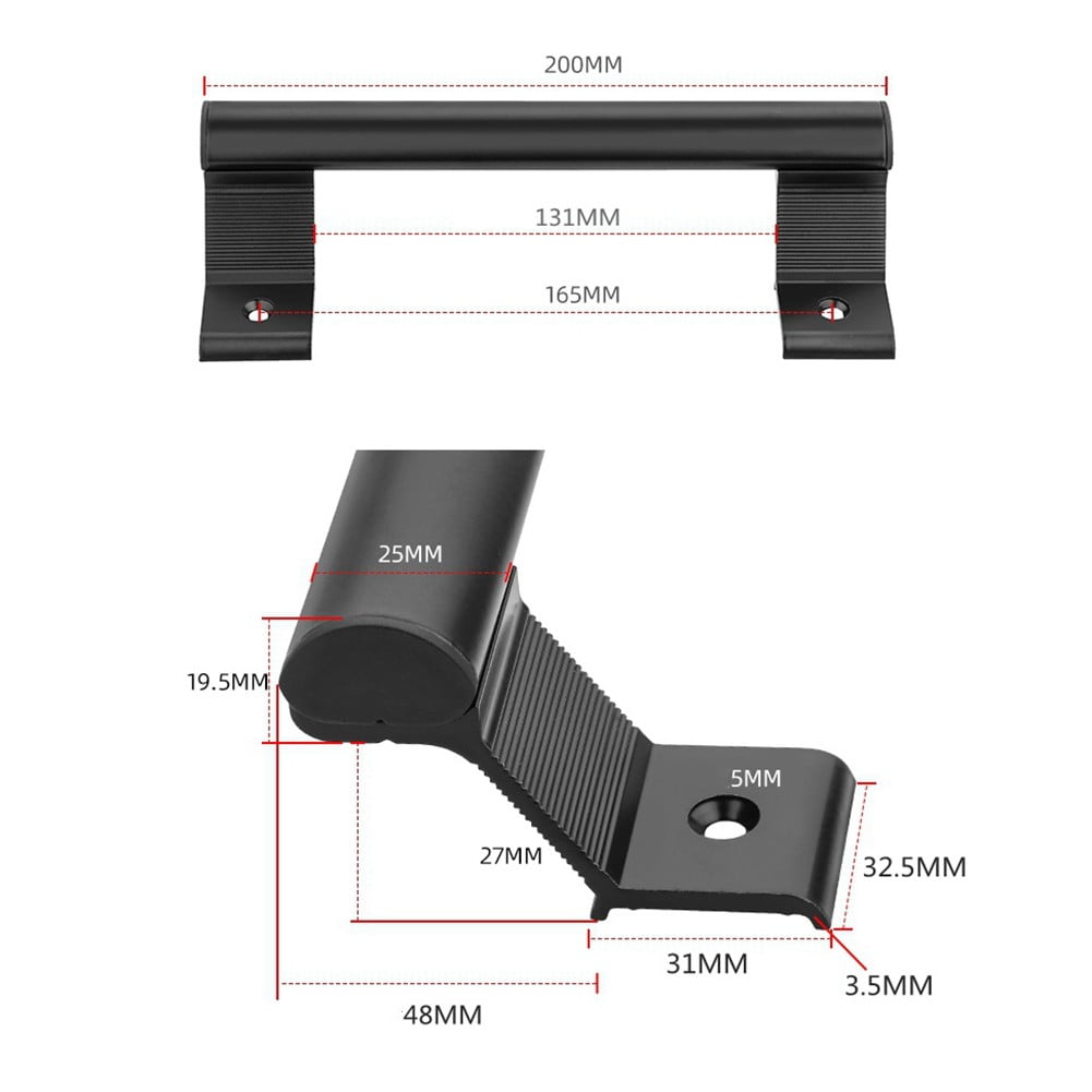 Taituoti Aluminum Alloy Handle Balcony Sliding Door Handle Glass Door ...