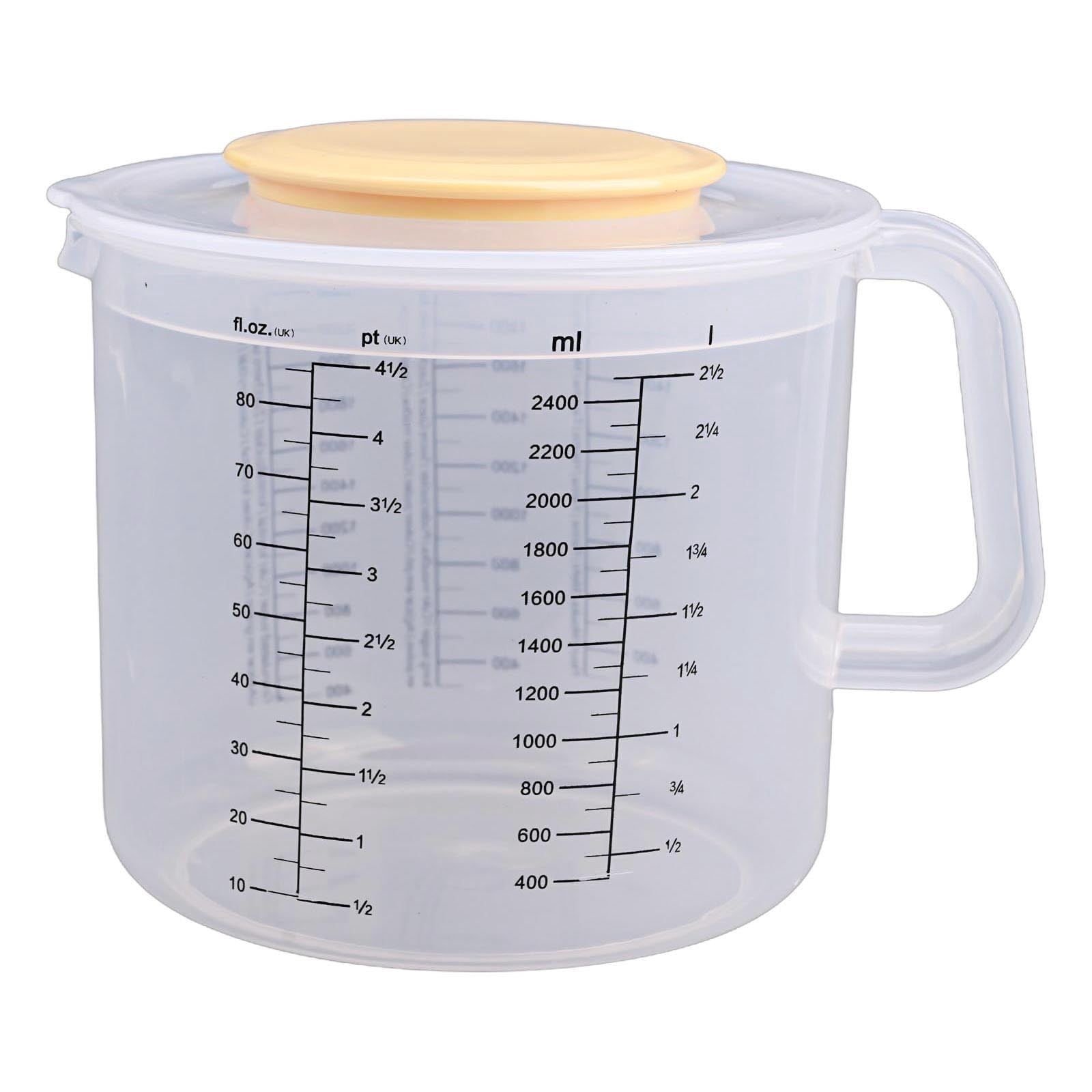 Taituoti Baking Measuring Cup Kitchen Tool Mixing Bowl Transparent ...