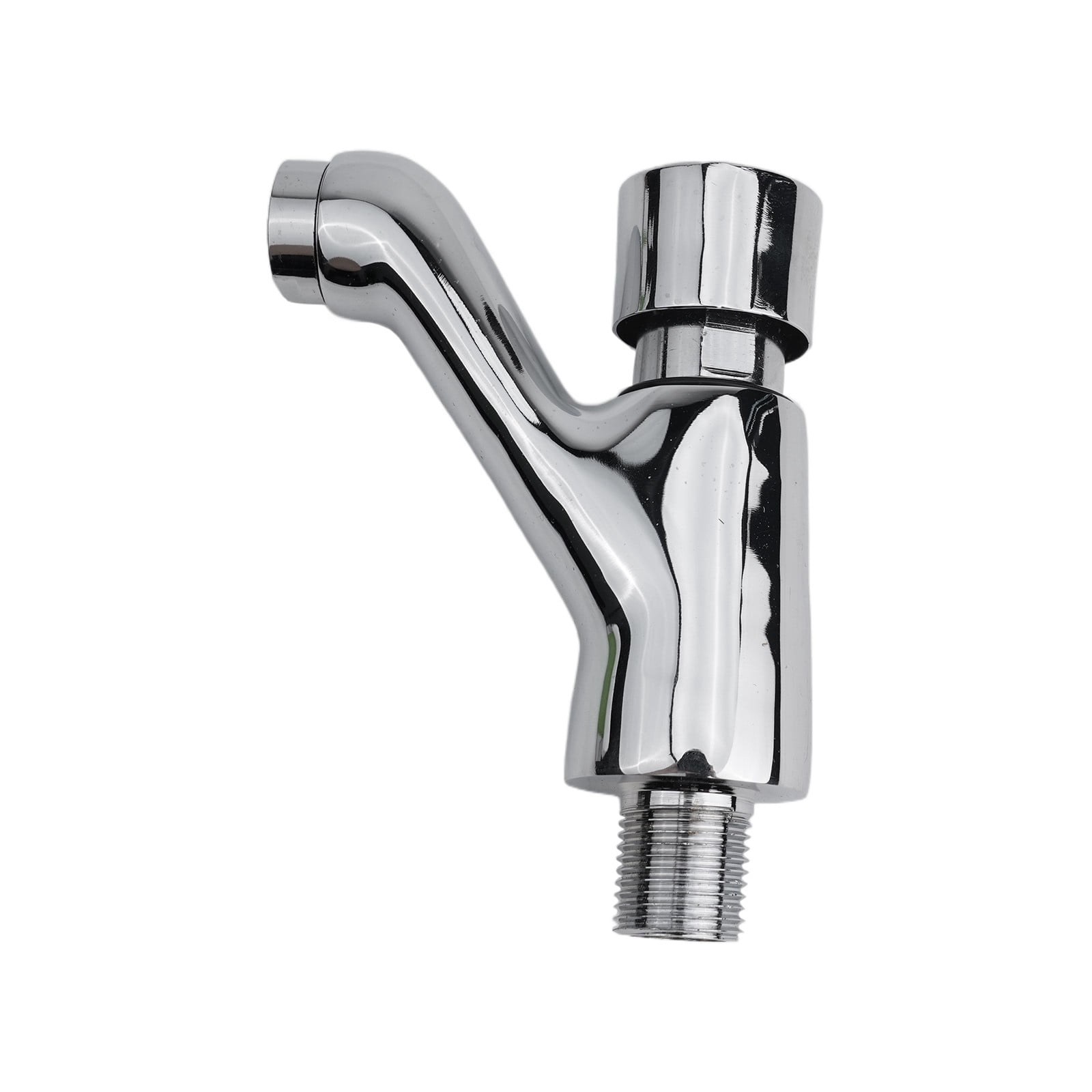 Taituoti Bathroom Self Closing Tap Basin Push Wall Faucet Delay Single ...