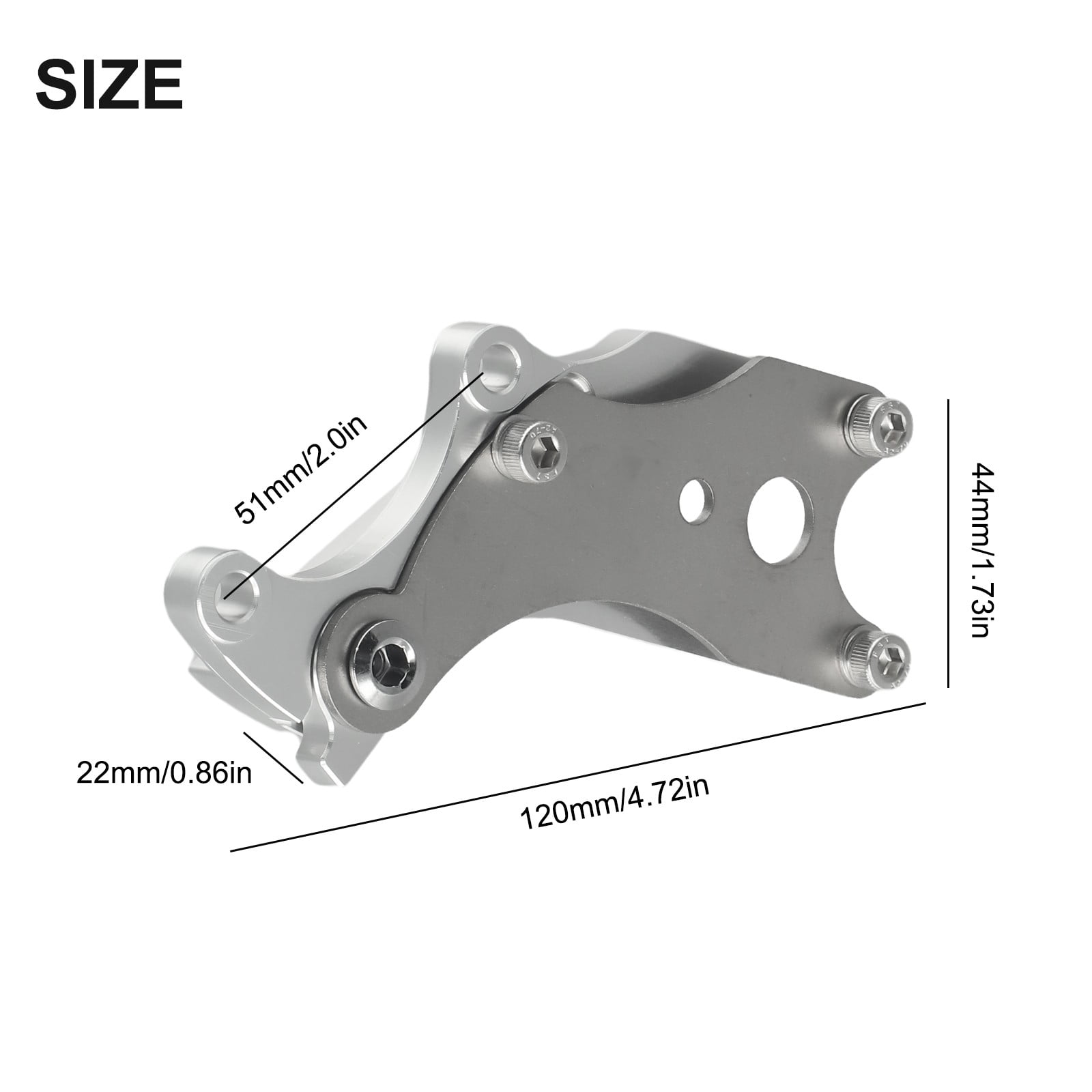 Taituoti Bike Bicycle Frame Disc Brake Conversion Kit Disc Brake ...