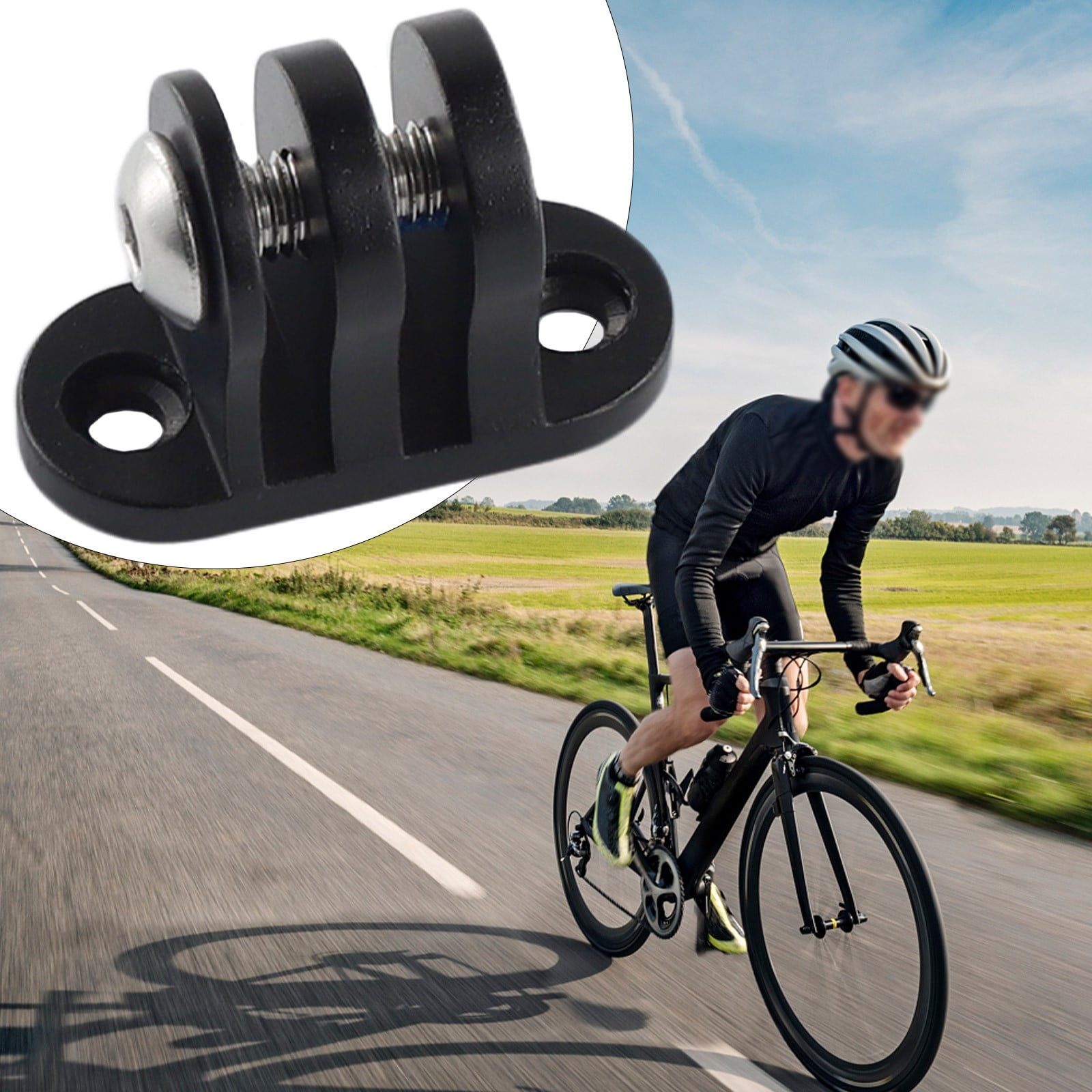 Taituoti Bike Camera Mount For- Bicycle Cameras Holder Cycling Adapter ...