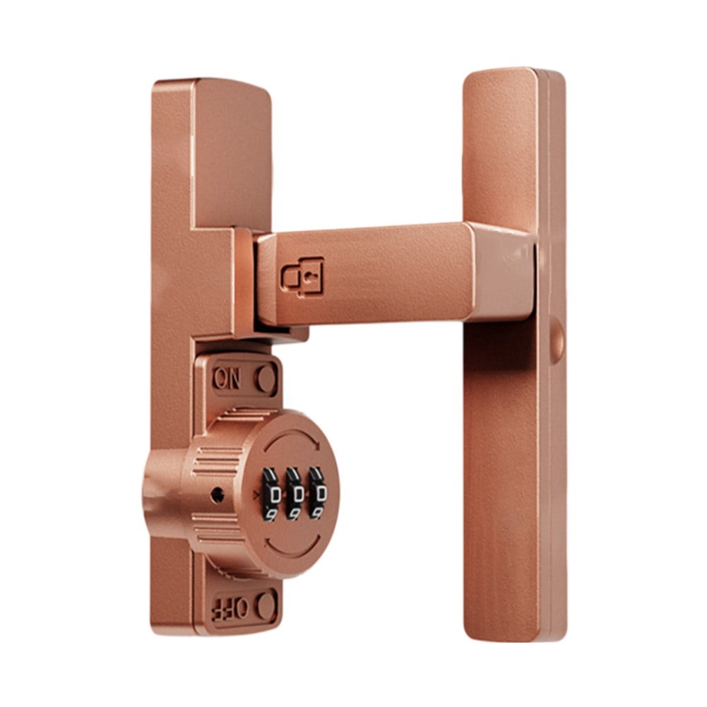Taituoti Door Latch 90 Degrees Sliding Door Lock Free-Punch Interior ...