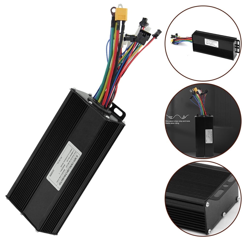 Taituoti Electric Bicycle Controller Kit Sine Wave Three-Mode 36V48V52V ...