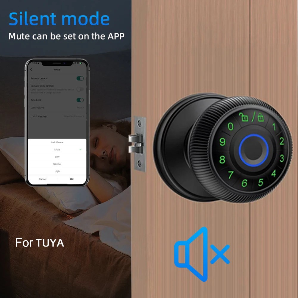 Taituoti Fingerprint Ball Lock Fingerprint Password For Tufa Ball Lock ...