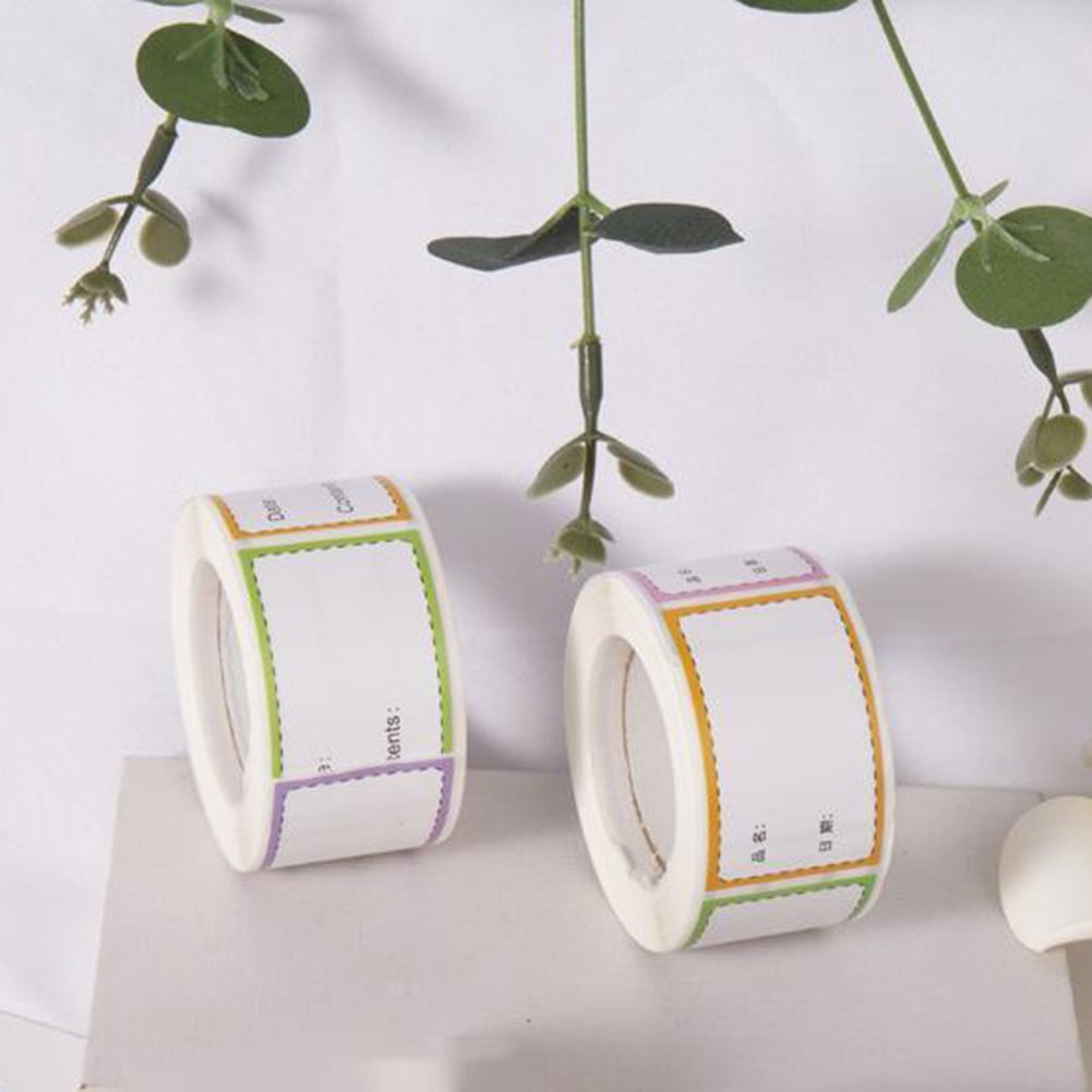 Taituoti Food Storage Bags Stickers Labels For Freezer Refrigerator 3 ...