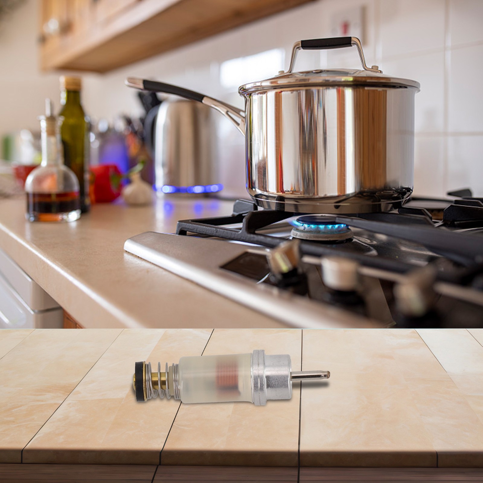 Taituoti For Sabaf Safety Solenoid Valve Induction Thermocouple Needle Gas Shut-Off Valve ...