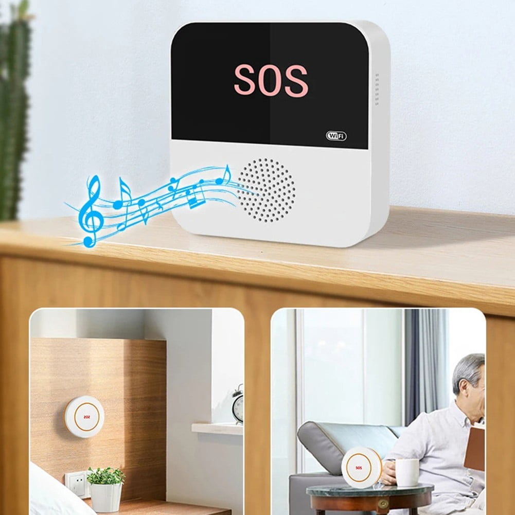 Taituoti For Tuya Wifi Elderly Caregiver Pager Wireless Sos Button ...