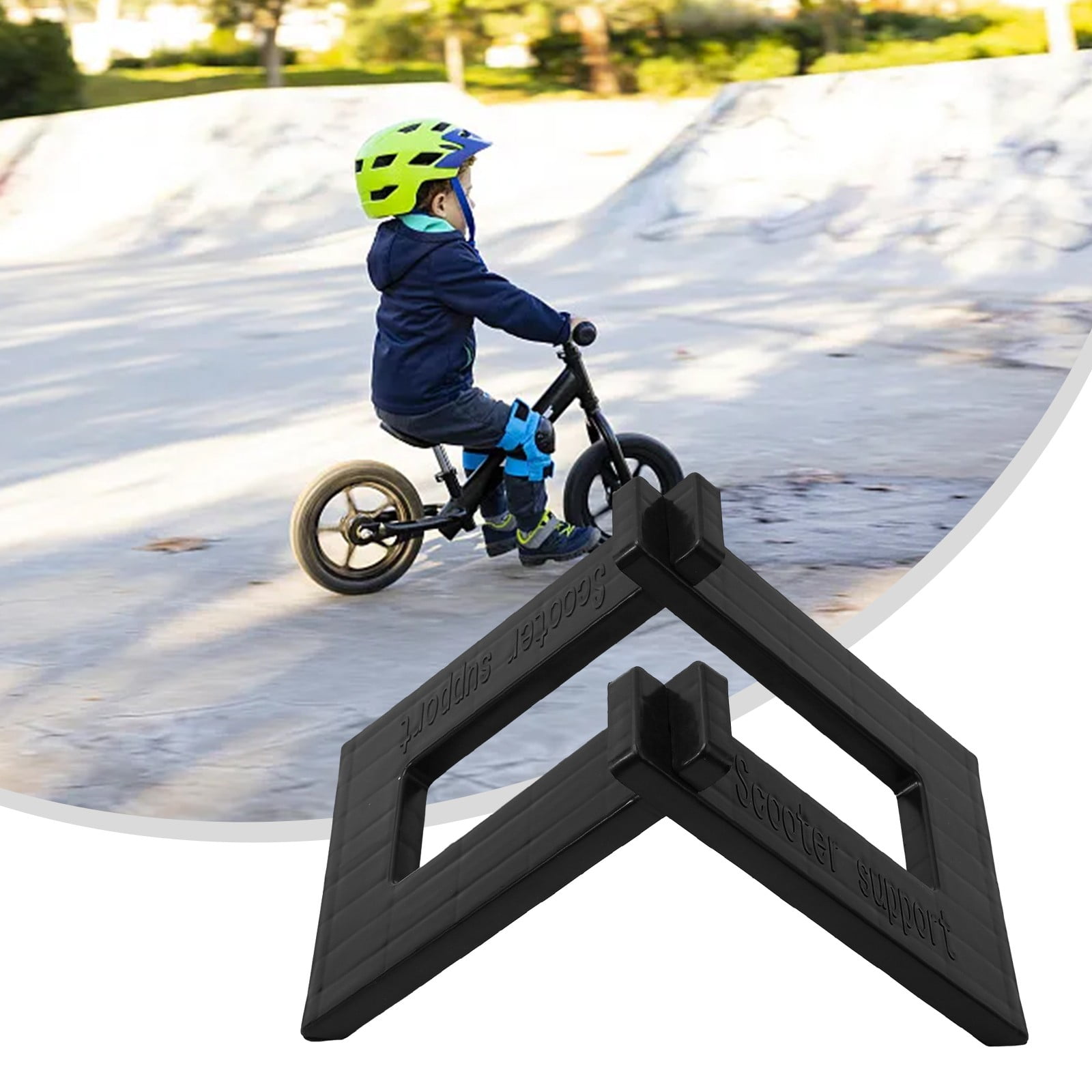 Taituoti Kid\'S Balance Bike Stand Bicycle Parking Bracket Scooter ...