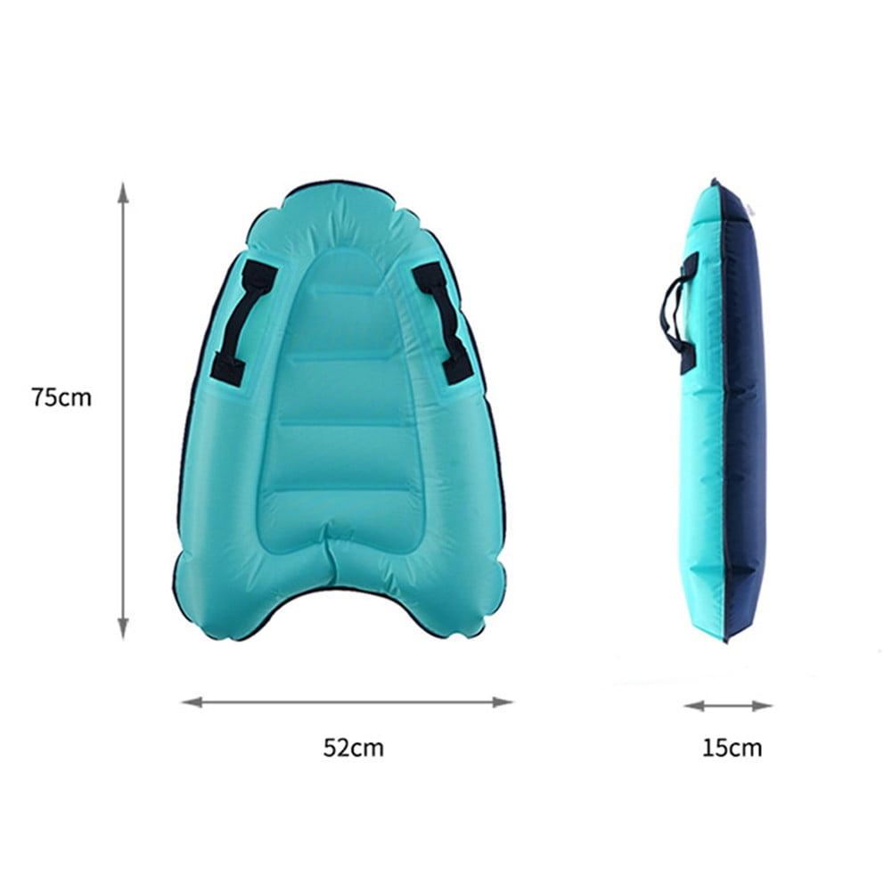 Taituoti Kids Swimming Inflatable Float Kickboard Learning Bodyboard ...