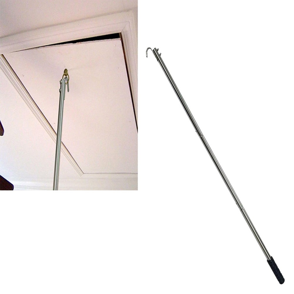 Taituoti Ladder Pull System Kit Include Up To 40In Attic Extension Pole ...
