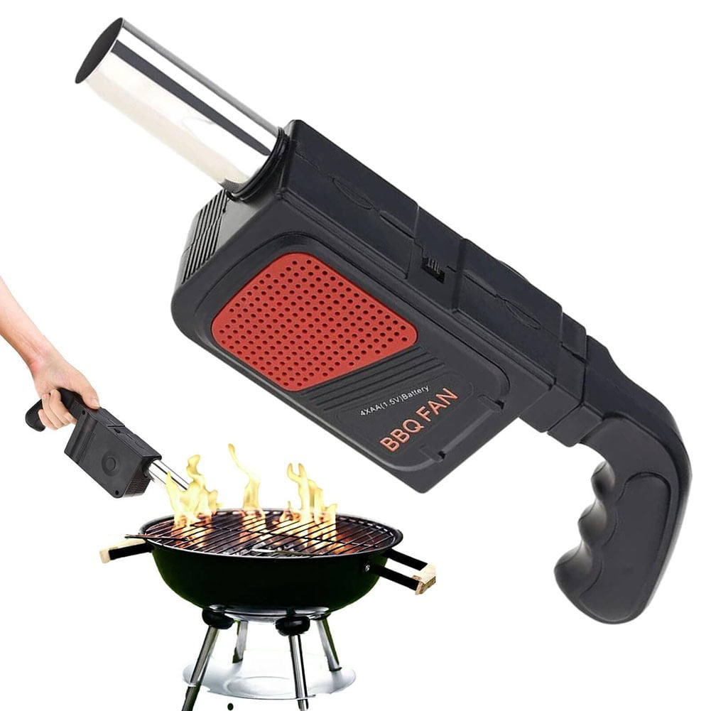Taituoti Mini Bbq Fan Air Blower W/Handle Outdoor Camping Picnic ...