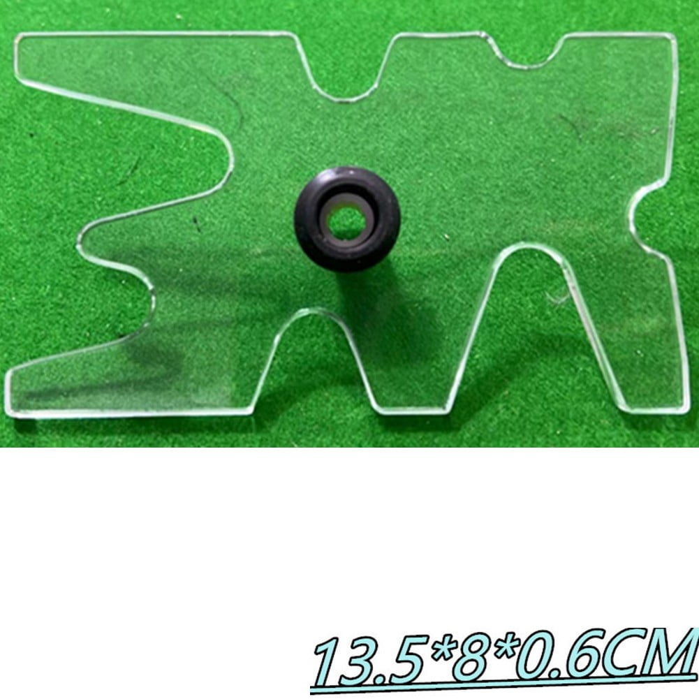 Taituoti Moose Head Shape Billiard Bridge Head Portable Clear Acrylic ...