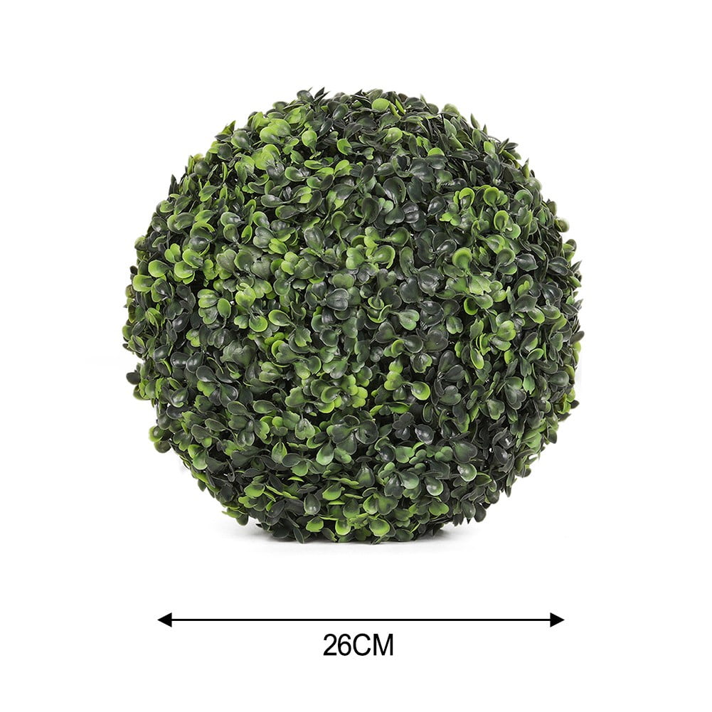 Taituoti Rose Flower Balls Topiary Hanging Garden Basket Stable-Q4-26Cm ...