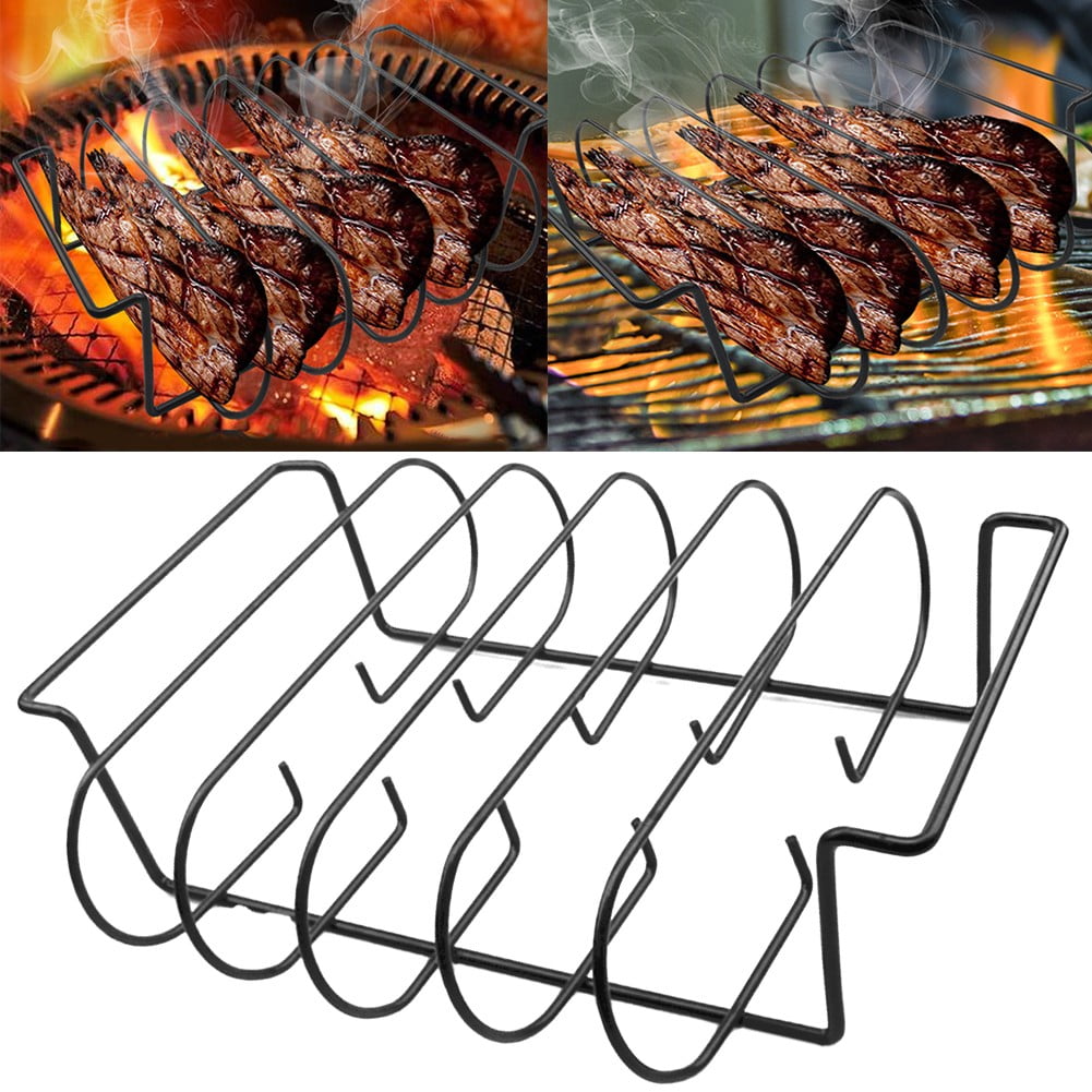 Taituoti Stainless Steel Grill Portable Square Steak Rack For Picnic ...