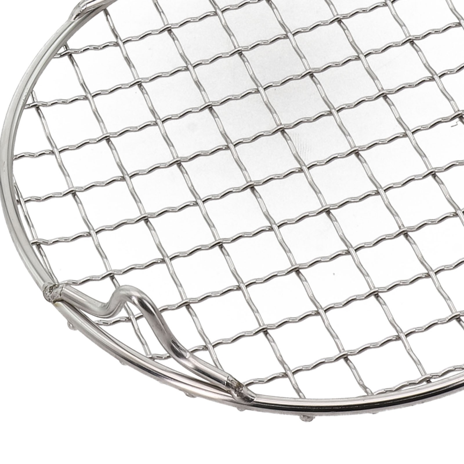 Taituoti Stainless Steel Round Grid Net Barbecue Net Baking Tray Bbq ...