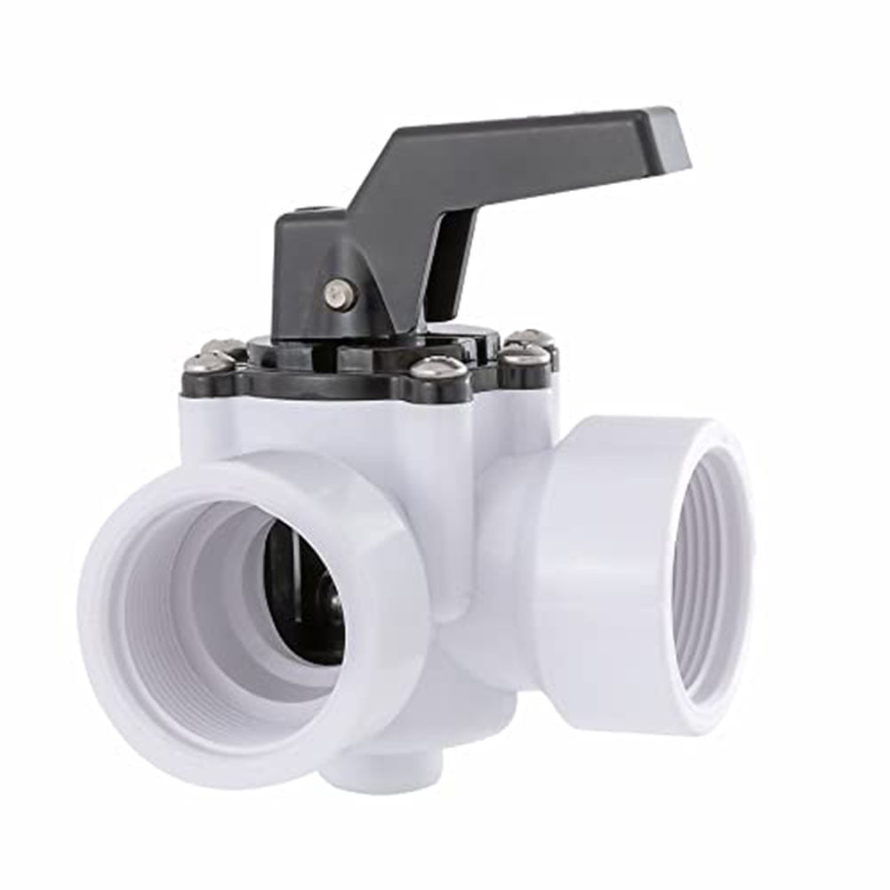 Taituoti Swimming Pool Diverter Valve - 1 1/2 Inch - 3 Way -Slip Valve ...