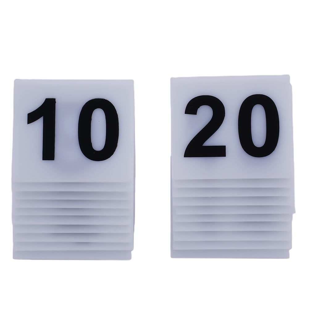 Taituoti Table Number Signs 1-40 Table Numbering Table Display Table ...