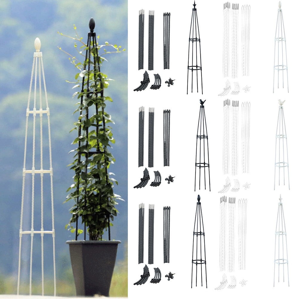Taituoti Tower Shaped Gardening Bird Head Plastic Pointed Flower Bud ...