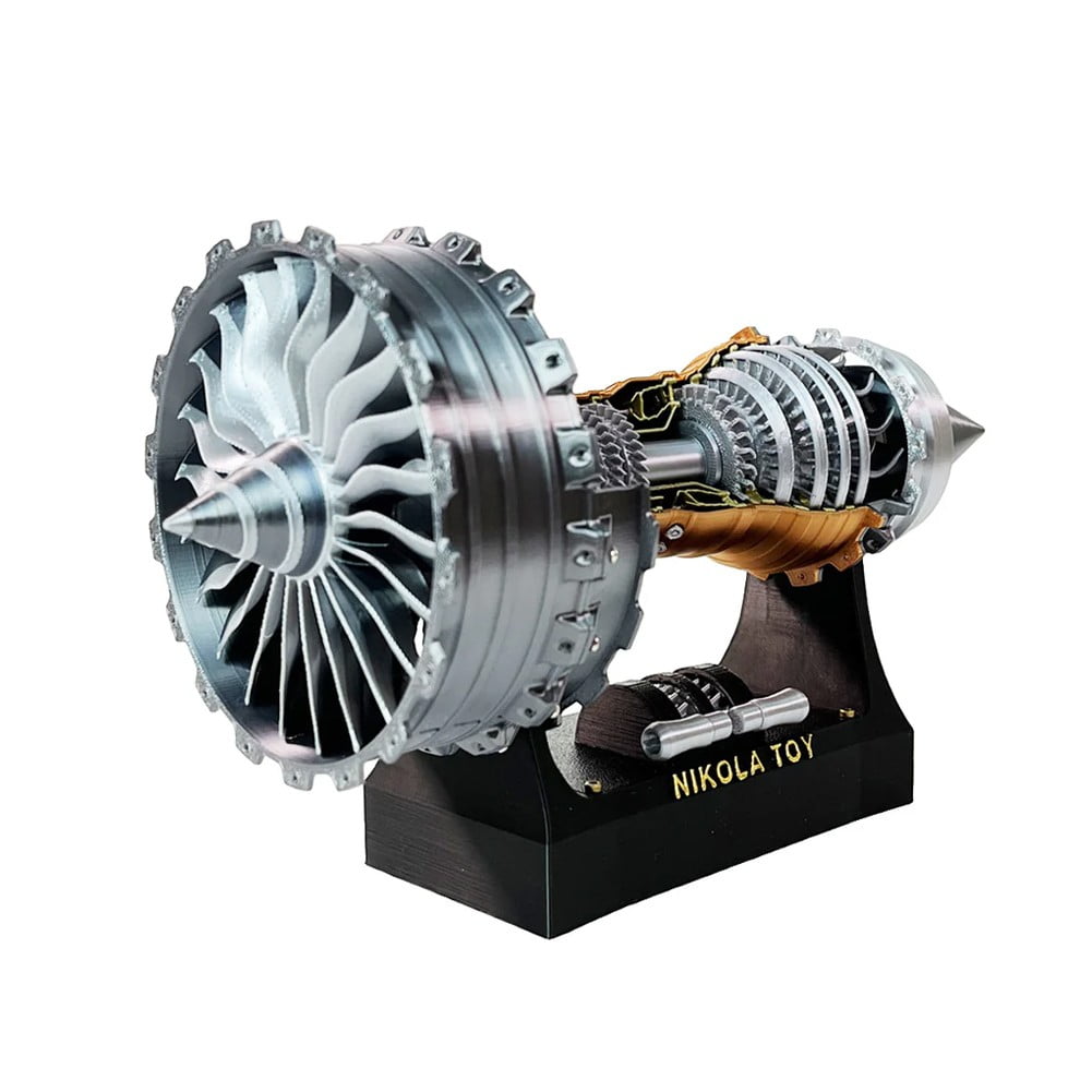 Taituoti Turbofan Engine Model Adjustable Speed Aircraft Engine ...