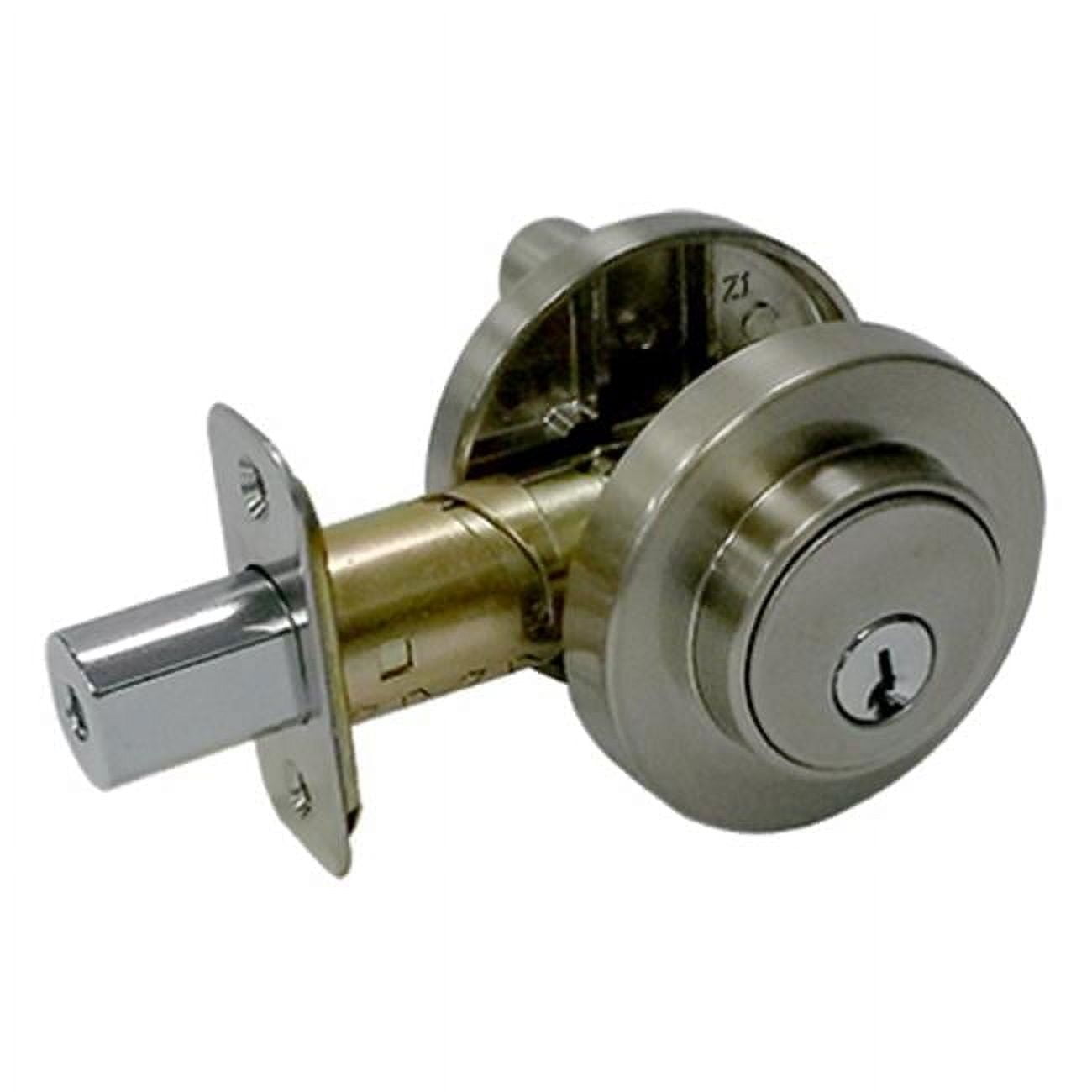 Taiwan Fu Hsing Industrial 221750 Tru-Guard Single Cylinder Deadbolt ...