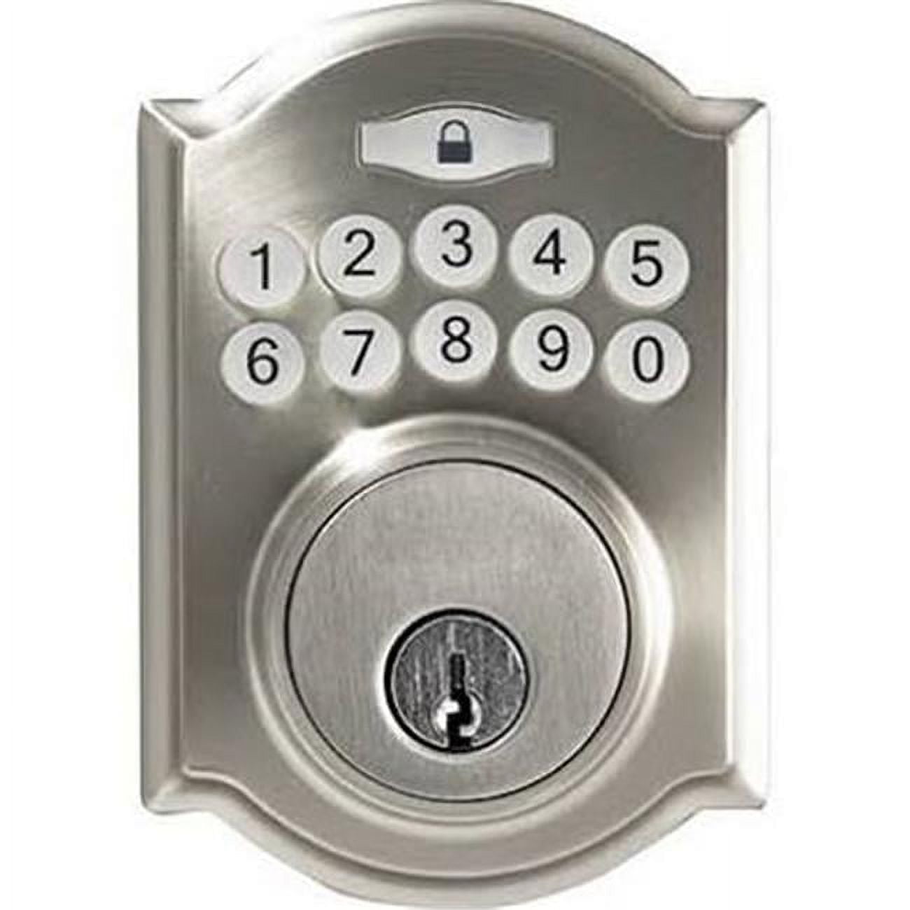 Taiwan Fu Hsing Industrial 221753 Tru-Guard Castle Electronic Deadbolt ...