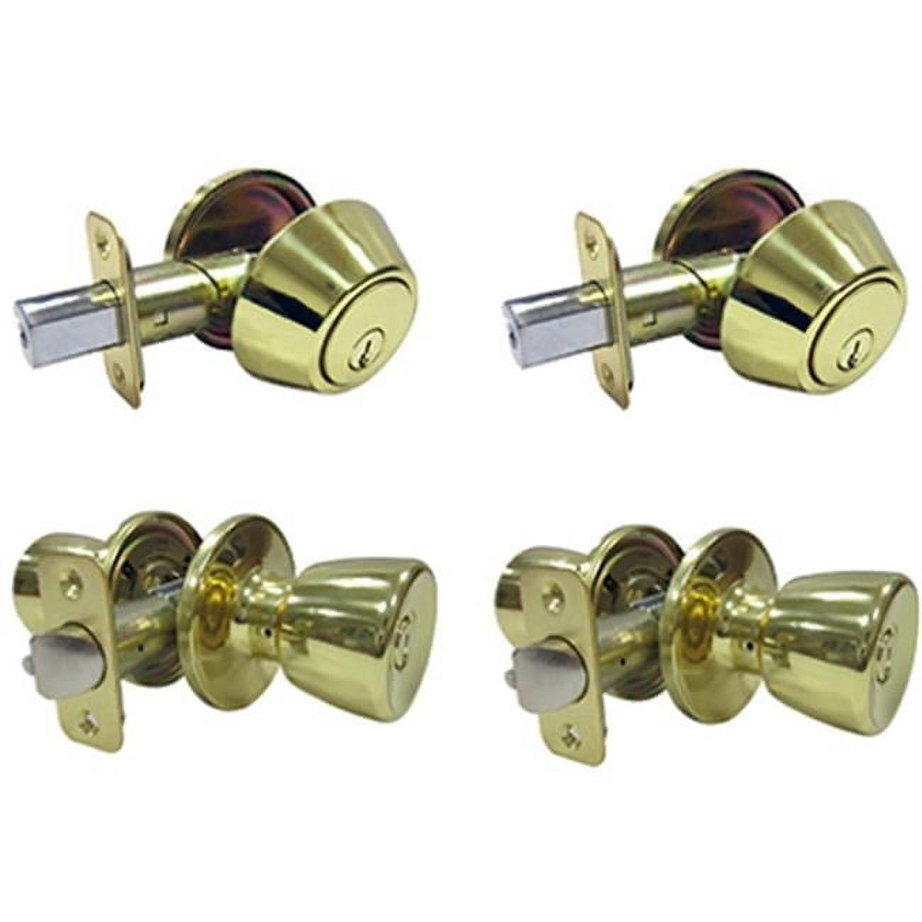 Taiwan Fu Hsing Industrial 224064 Tru-Guard Tulip Project Lock Pack ...