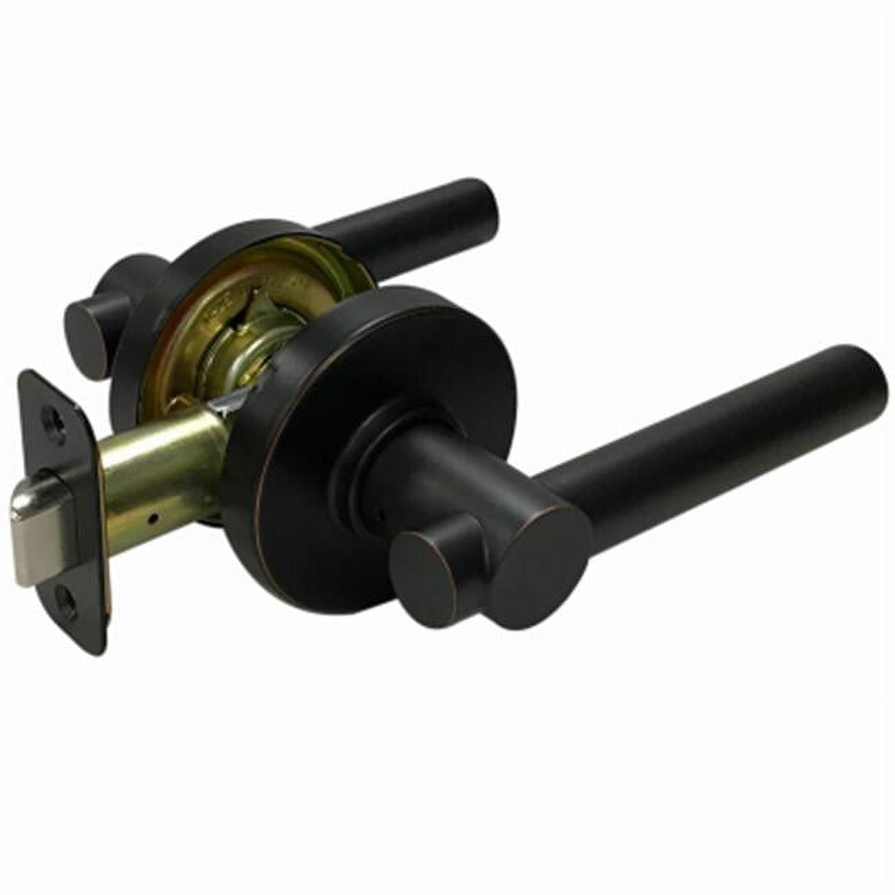 Taiwan Fu Hsing Tru-Guard Aged Bronze Basel Passage Leverset - Aged ...
