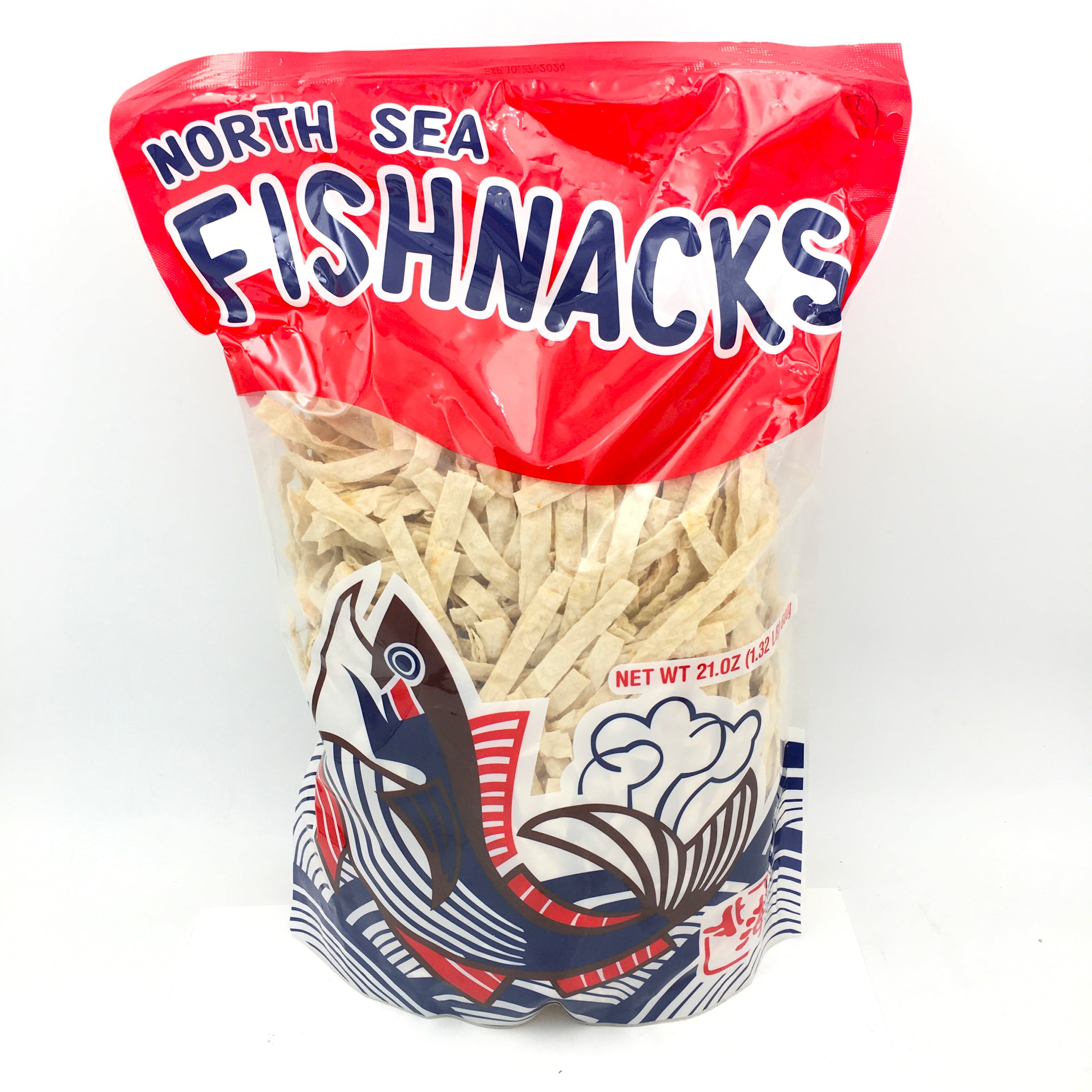 Taiwan North Sea Fishsnack Dried Fish Sticks 600g北海鱈魚香絲 - Walmart.com