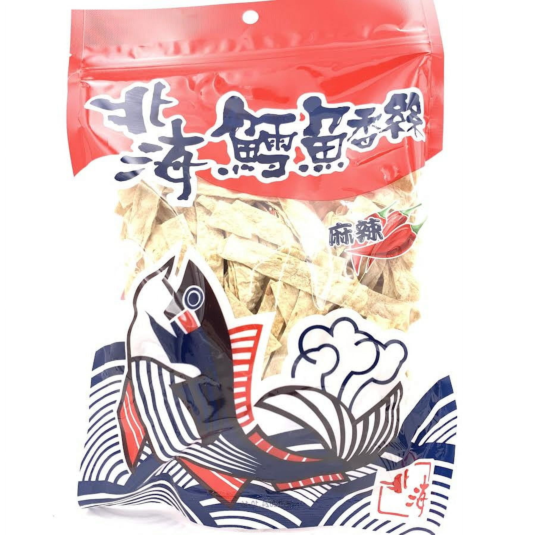 Taiwan North Sea Fishsnack Spicy Dried Fish Sticks 148g北海麻辣鱈魚香絲 ...