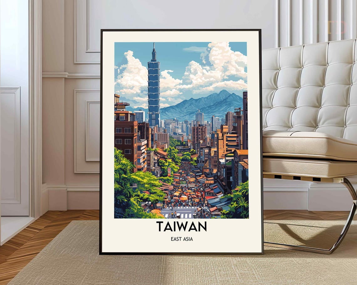 Taiwan Poster, Taiwantaiwan Print, Taiwan Photo, Taiwan Poster Print ...