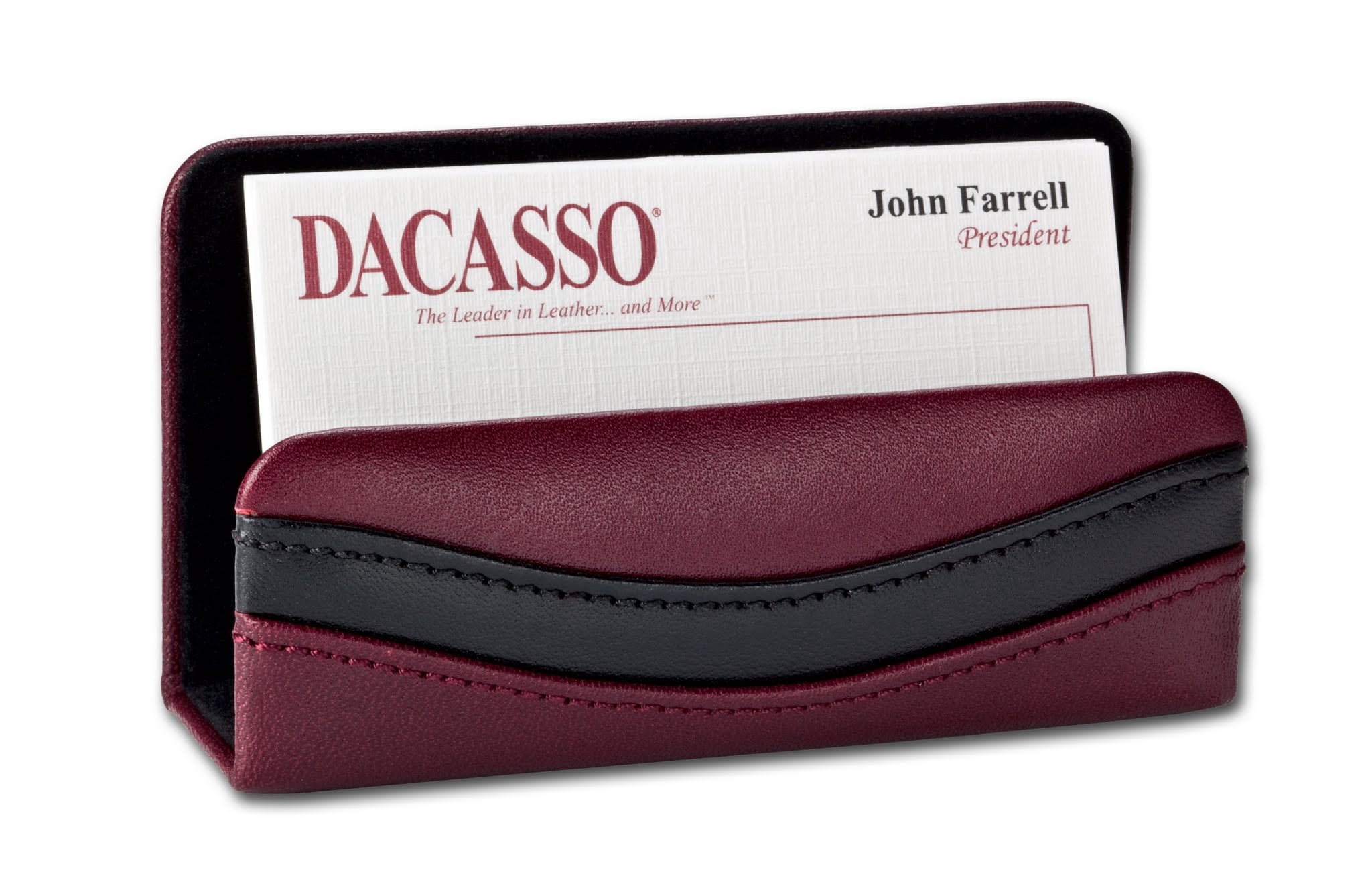 Taiwan - TWo-Tone Leather BusIndia - INess Card Holder - Walmart.com