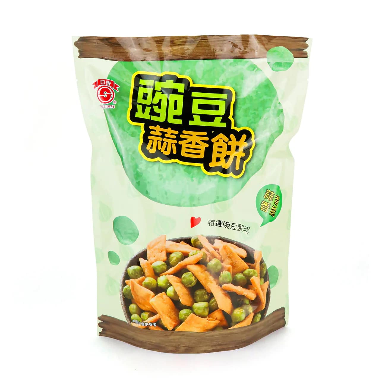 Taiwanese Garlic Flavour Pea Biscuit 300g 日香豌豆蒜香餅 - Walmart.com