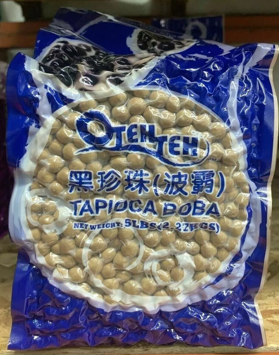 Taiwanese Tapioca Pearl Boba Bubble - 5 LBS, Authentic Boba for Bubble Tea, Sweet & Chewy ...
