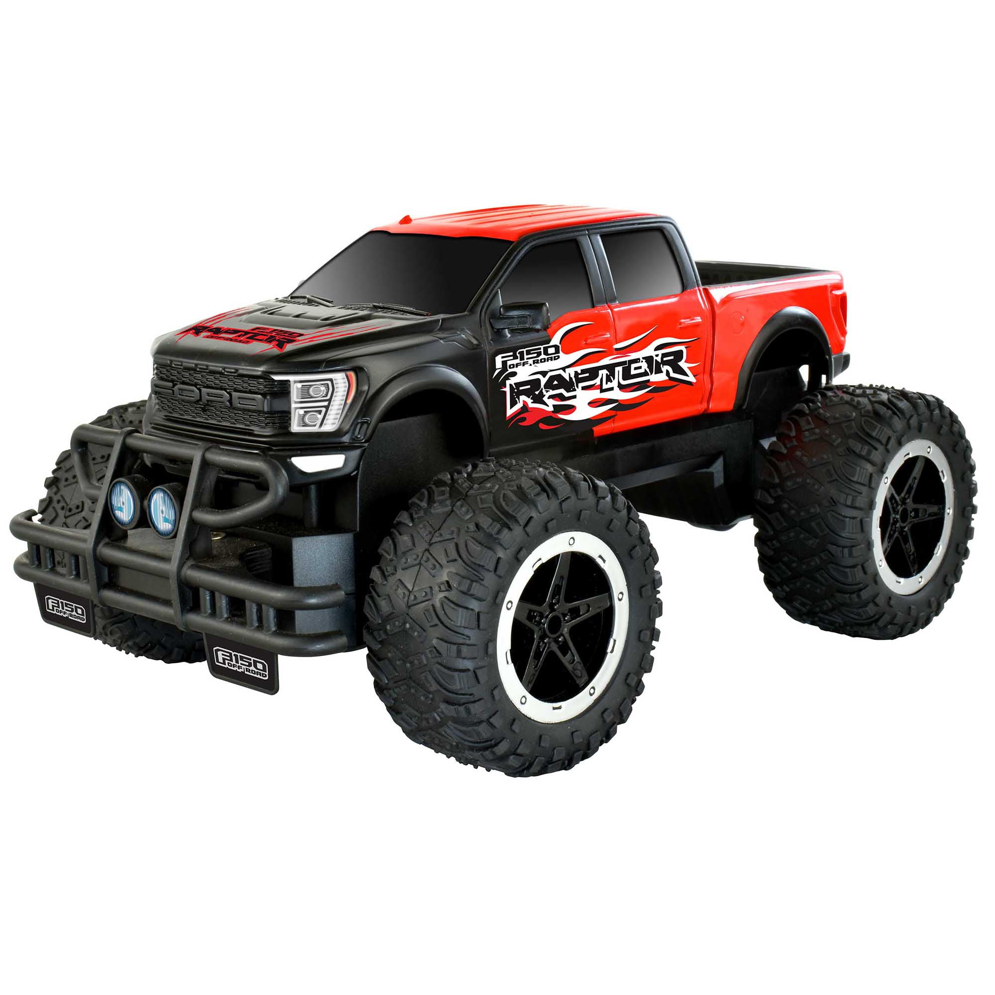 Taiyo: Ford Raptor RC - Black & Red - 1:16 Scale Truck, 2.4GHz Remote ...