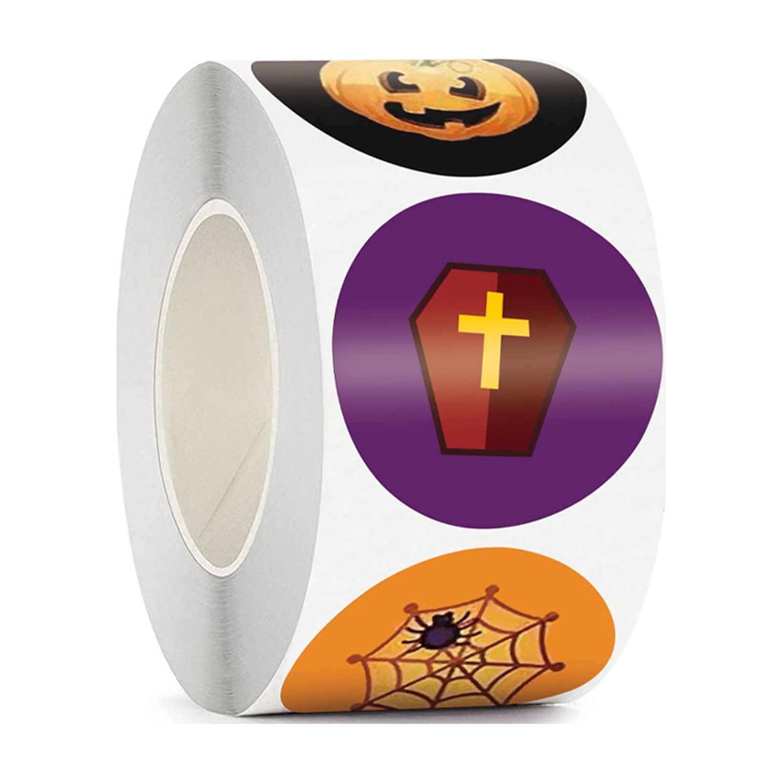 Taize 1 Roll Label Stickers Cute Easy to Paste Celebrating Colorful ...