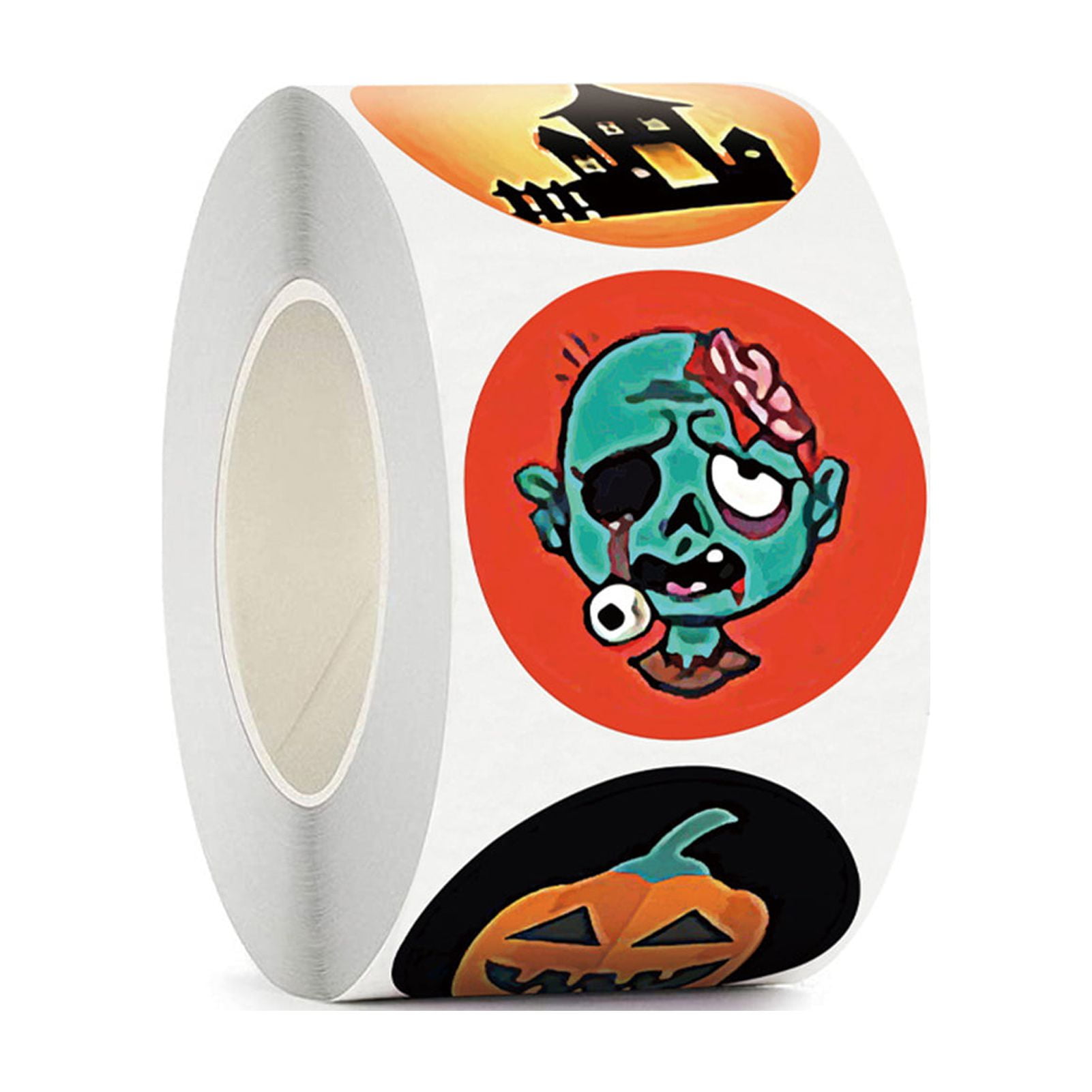 Taize 1 Roll Label Stickers Cute Easy to Paste Celebrating Colorful ...
