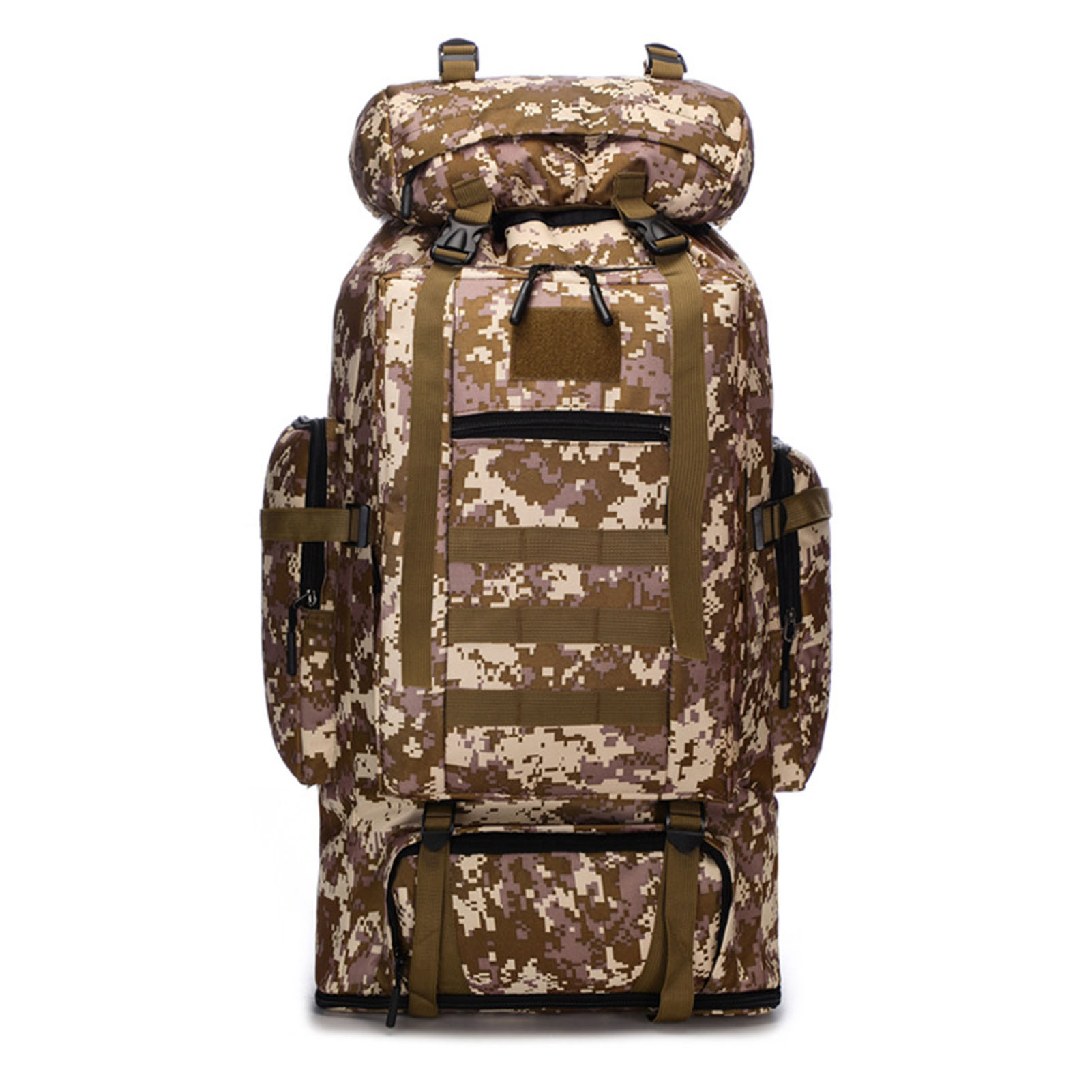 Taize 100L Camping Backpack Heightening Expansion Unisex Portable Water ...