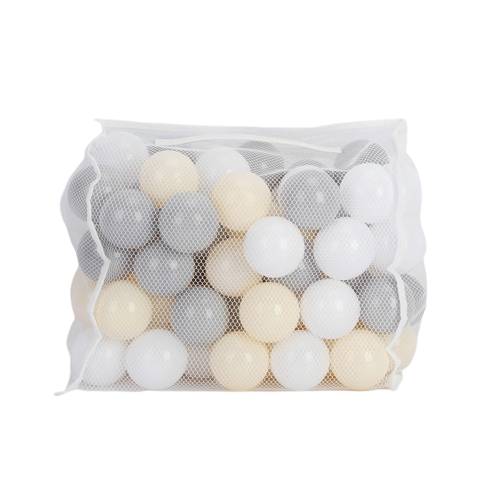 Taize 100Pcs Toddlers Pit Ball Thickened Crush-proof with Mesh Pocket ...