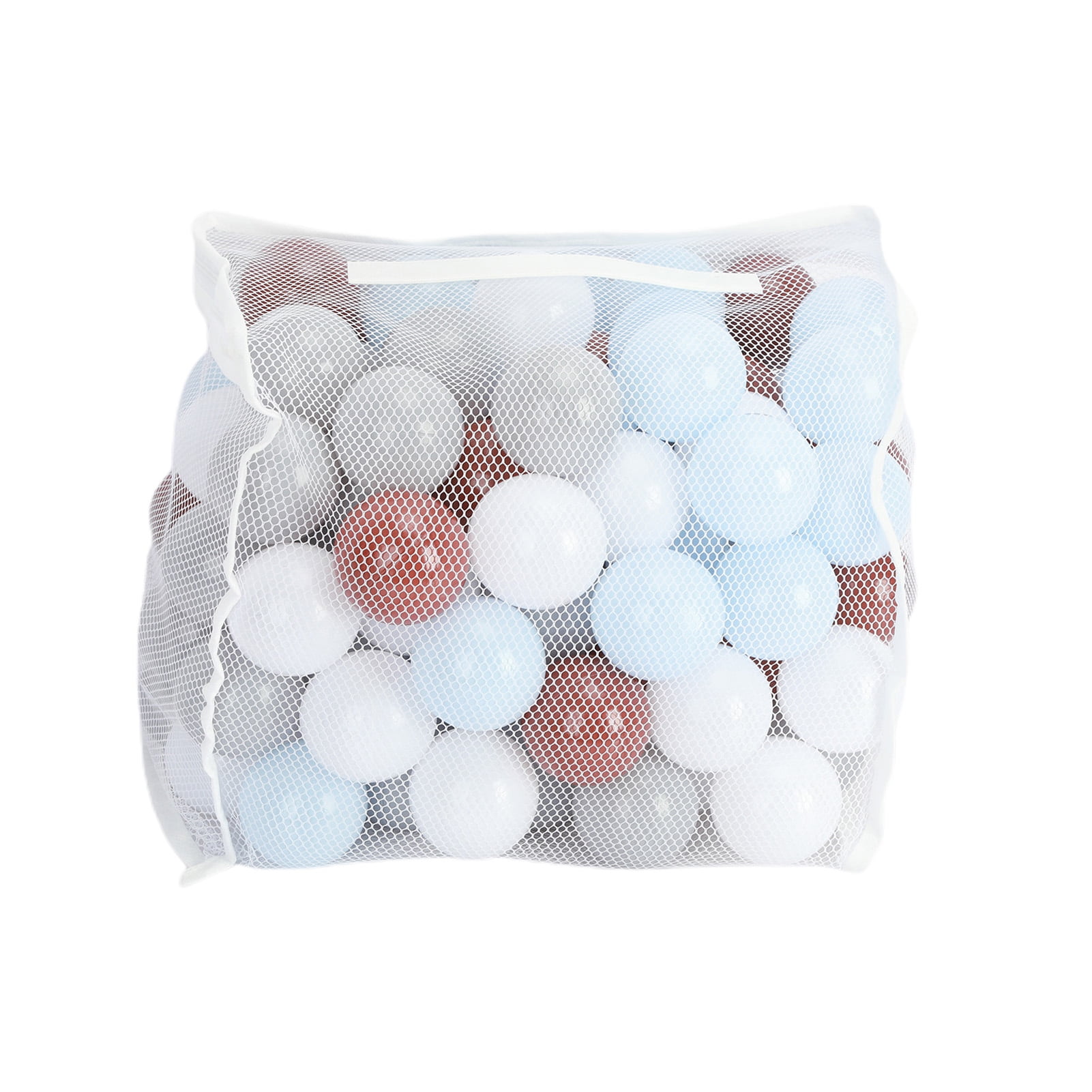 Taize 100Pcs Toddlers Pit Ball Thickened Crush-proof with Mesh Pocket ...