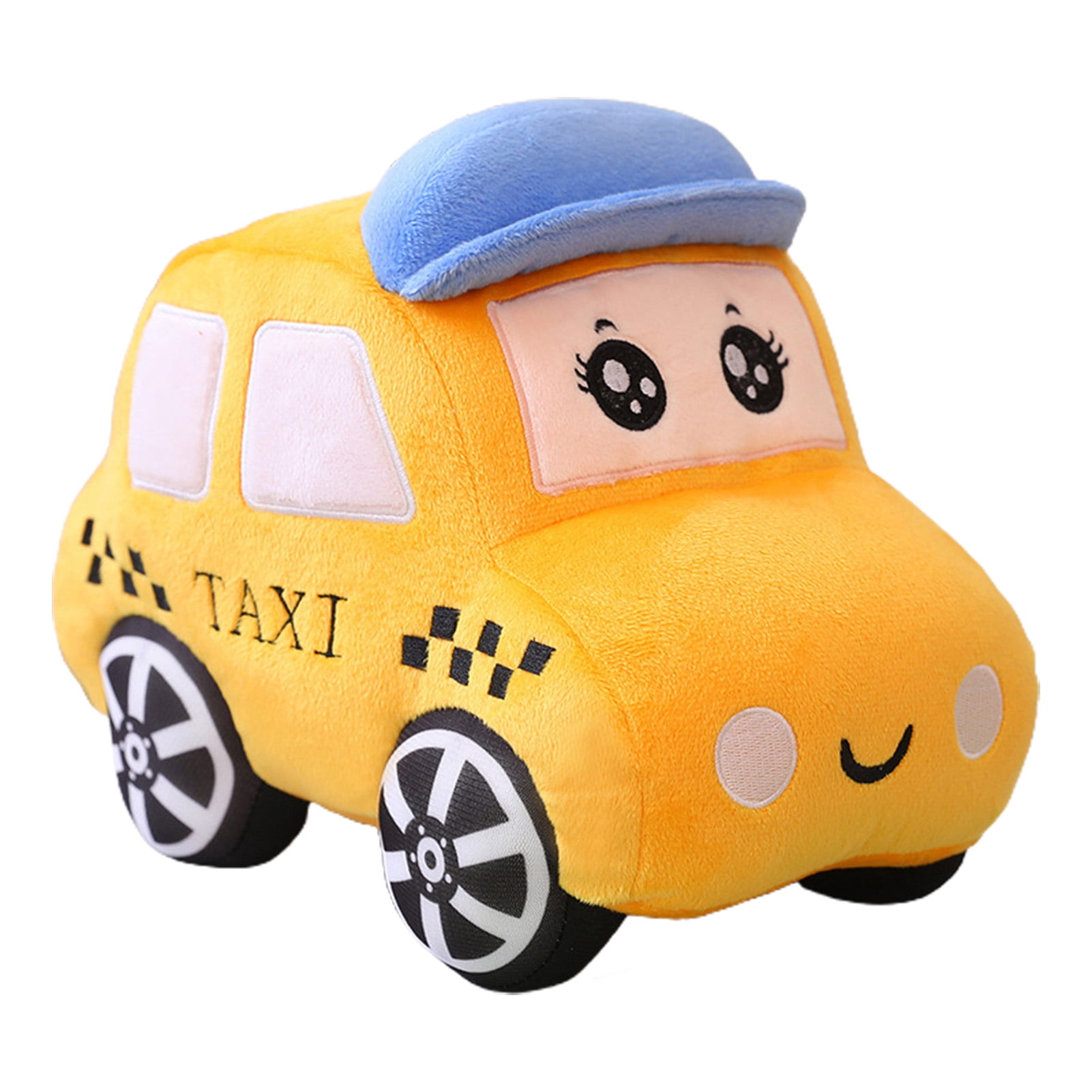 Taize 30cm Car Plush Toy Lovely Police-Car Taxi Ambulance Plushies ...