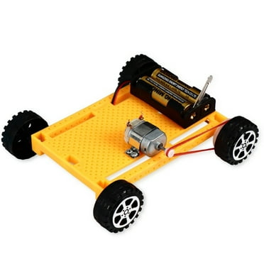 Yucurem DIY Wireless Remote Control Racing Model Kit Wood Kid Assembled ...