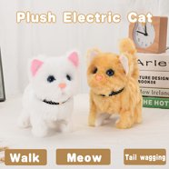 furReal Kitty Kids Electronic Walking Unicorn Cat Toy, Interactive ...