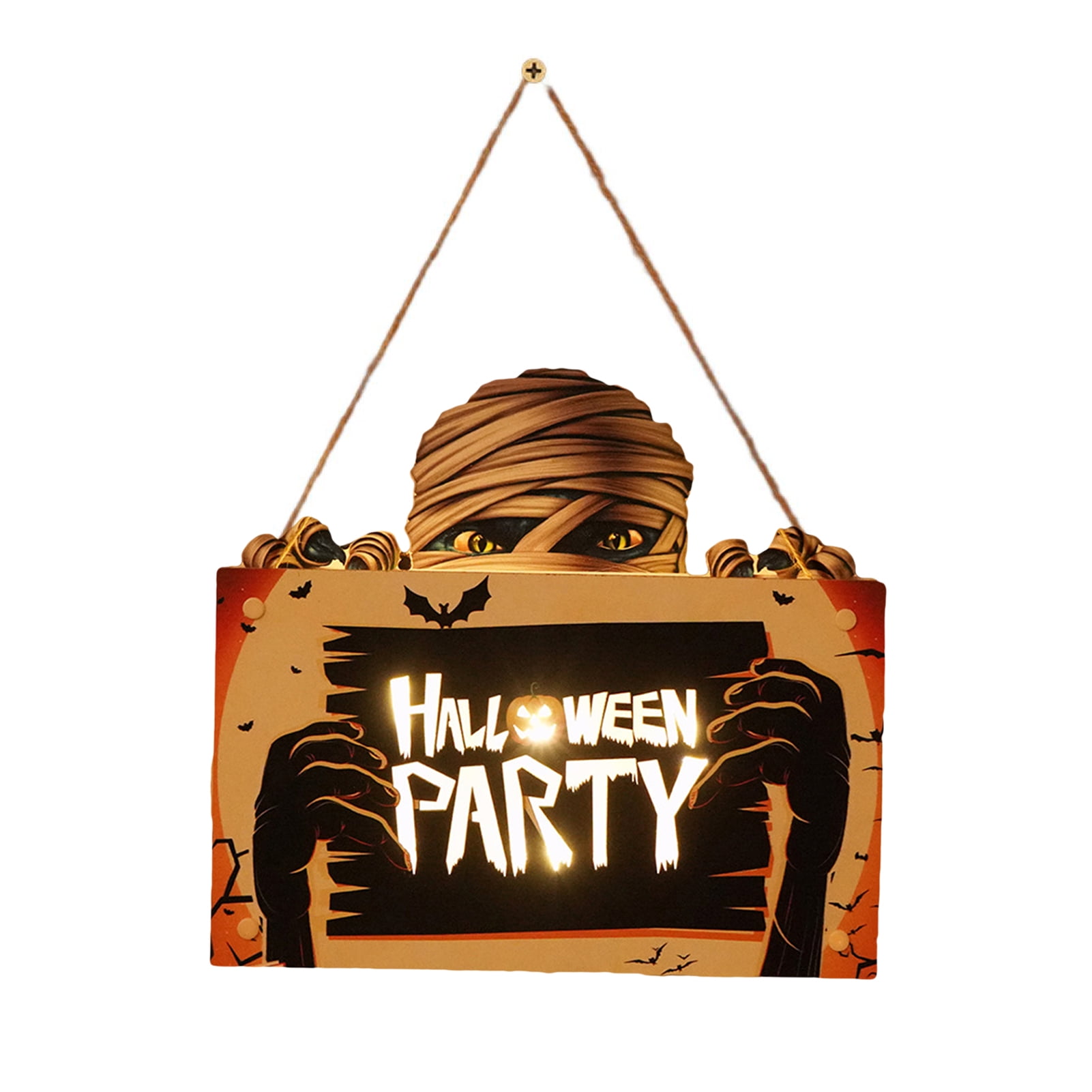 Taize Halloween Wall Pendant Ghost Pumpkin Letter Decorative Cute ...