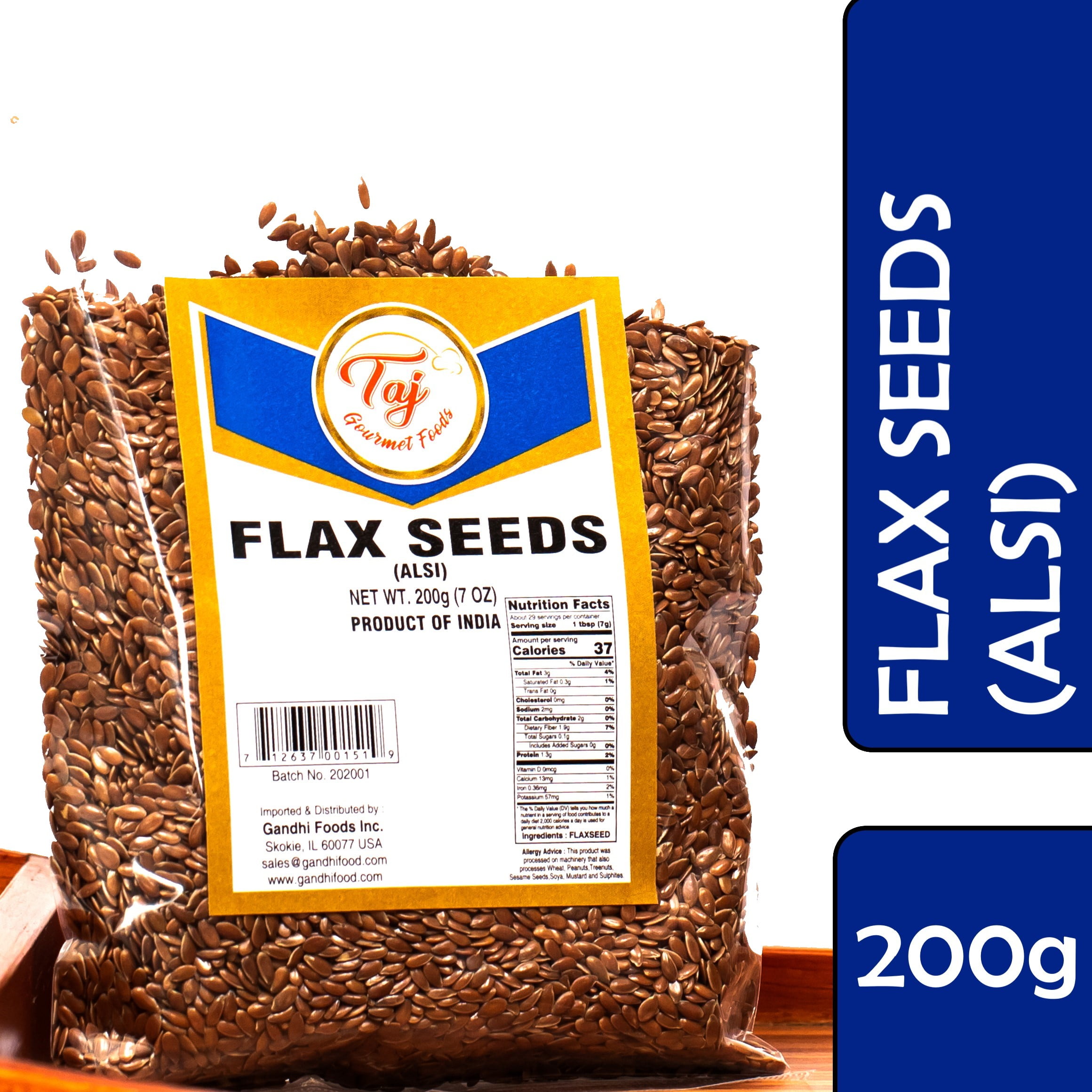 Taj Alsi Seeds, 200g - Walmart.com