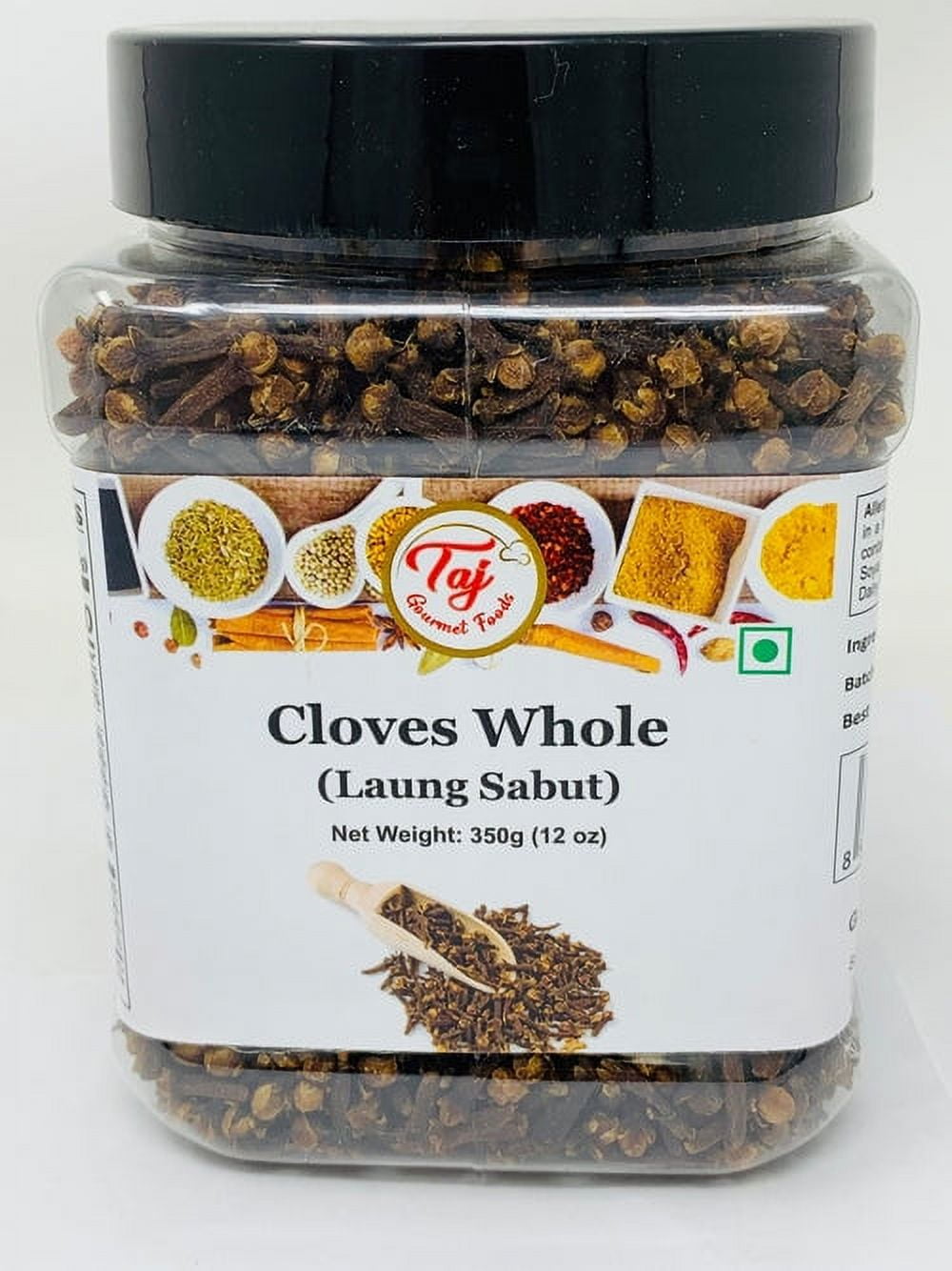 Taj Clove Whole (Laung Sabut) 350g (12oz) - Walmart.com