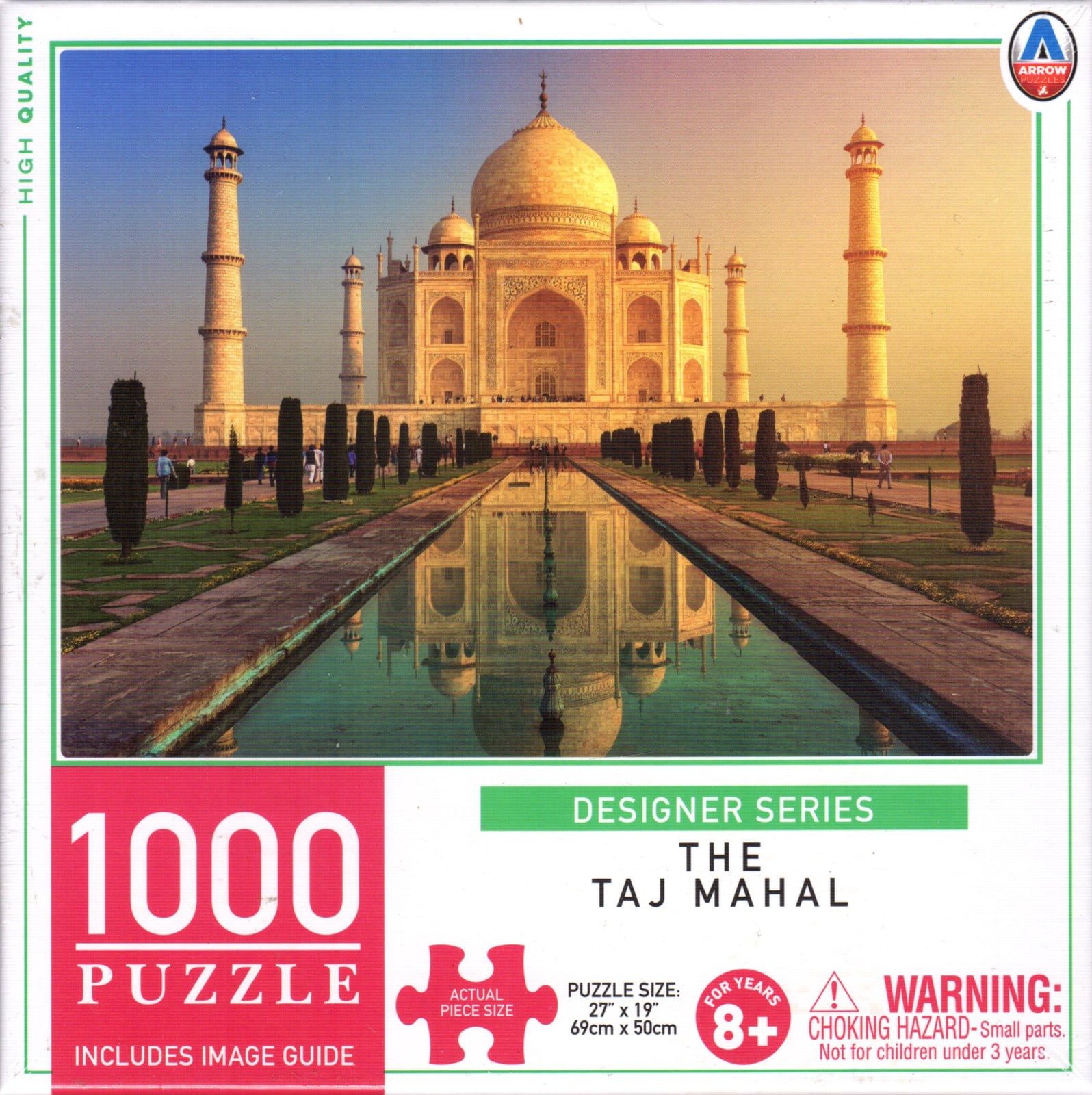 Taj Mahal 1000 Piece Puzzle - Walmart.com