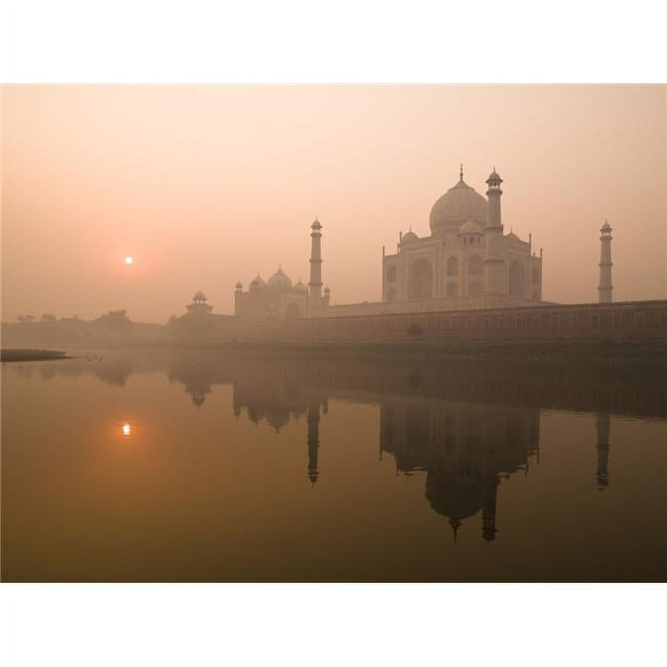 Taj Mahal Agra India Poster Print - Walmart.com
