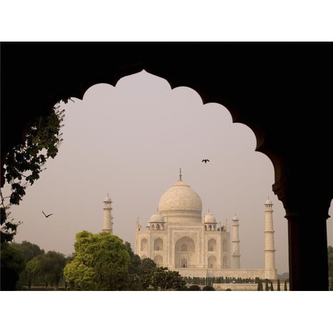 Taj Mahal Agra Uttar Pradesh India Poster Print - 18 x 13 - Walmart.com